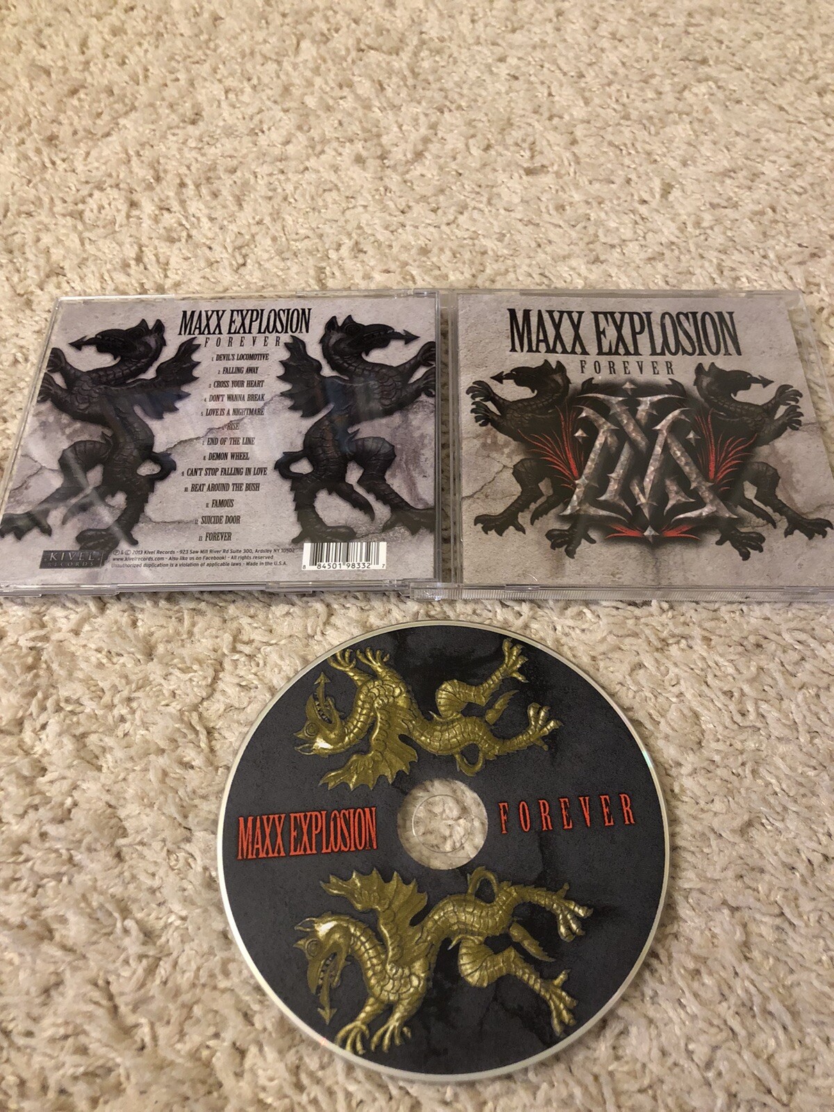 Forever By Maxx Explosion CD RARE! Rock Badlands TNT Tesla Krokus Axel ...