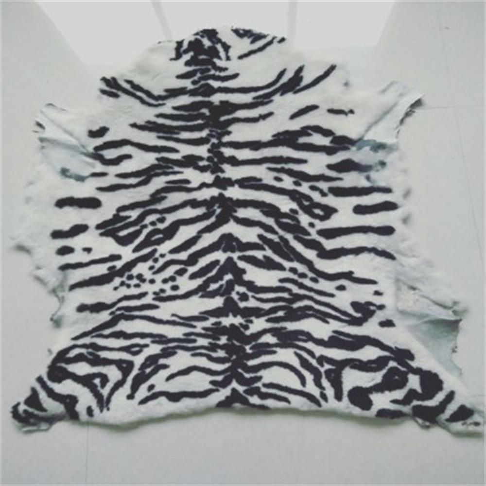 White Tiger Skin Rug