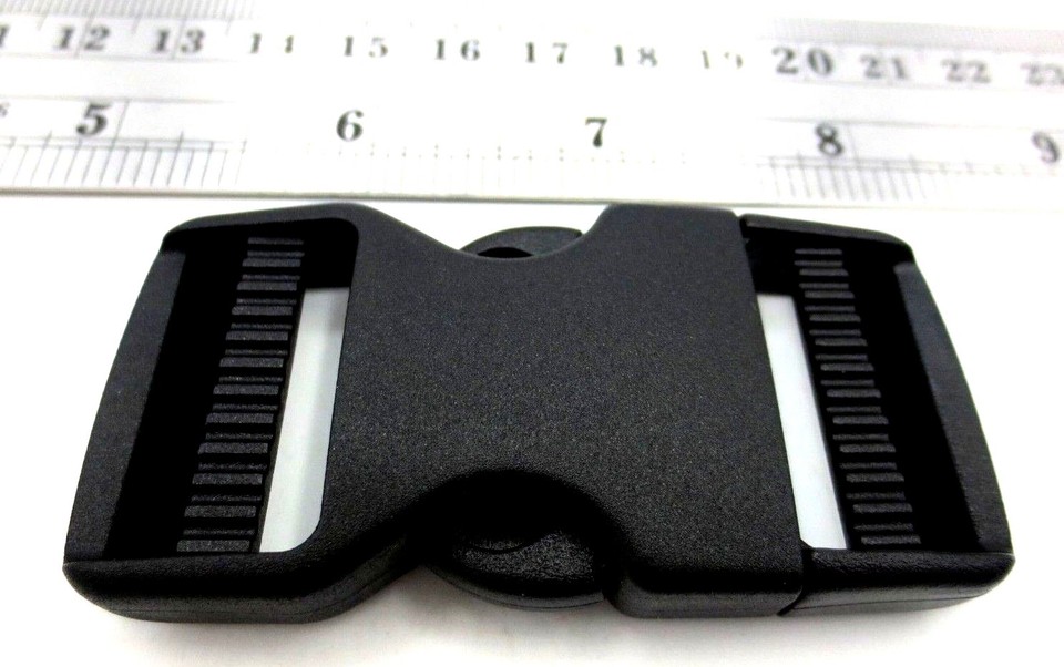 Webbing Buckle Fits 1" 25mm Wide Strap - Quick Side Release! Durable ...