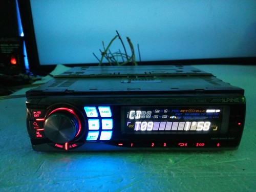 OLD SCHOOL ALPINE CDA-9883 CAR AUDIO STEREO CD RECEIVER MP3/WMA/AAC ...