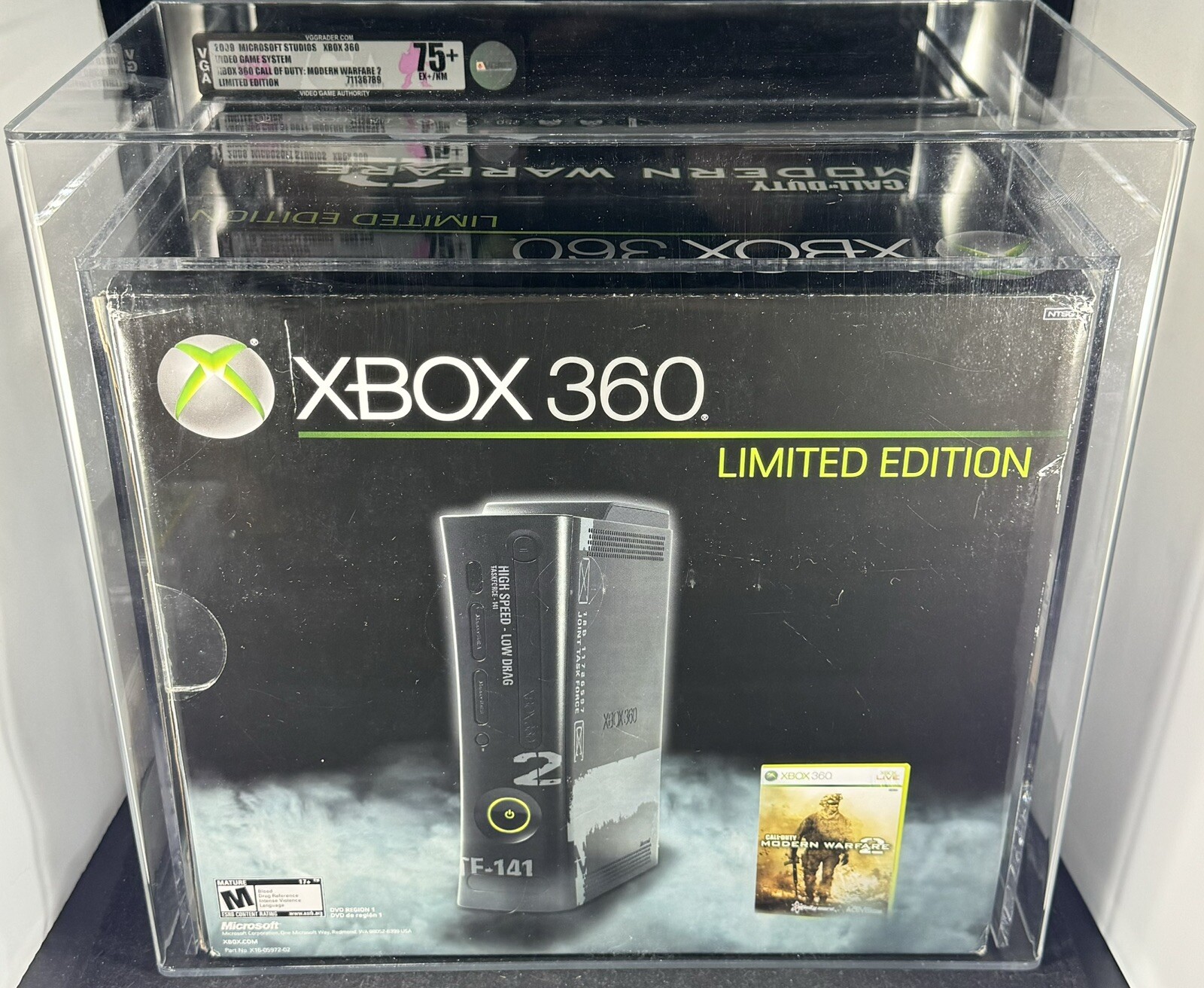 SEALED VGA 75+ Call Of Duty Modern Warfare 2 Xbox 360 Limited Edition ...