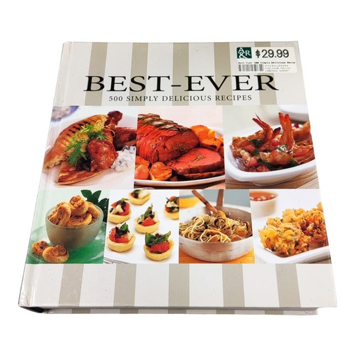 Best-Ever: 500 Simply Delicious Recipes Hardcover Book Illustrated 1008 ...