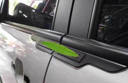 Matte Black Lower Window Molding Trim Strips 4PCS Fit For Ford Ranger ...