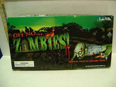 OH NO...ZOMBIES BOARD GAME by Archie McPHee - COMPLETE | eBay