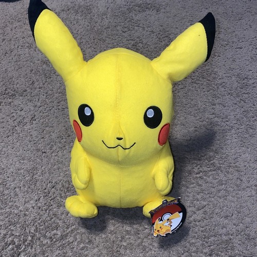 Pokemon Pika Pikachu Plush 13” Authentic Toy Factory 13Inch Toy Stuffed ...