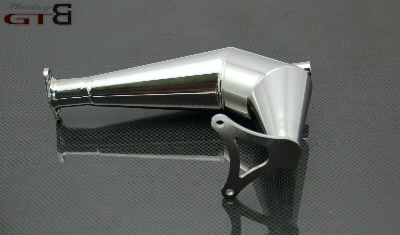 GTB Stainless Steel Humblebee V Shape Exhaust Pipe for 1/5 HPI Baja 5b ...