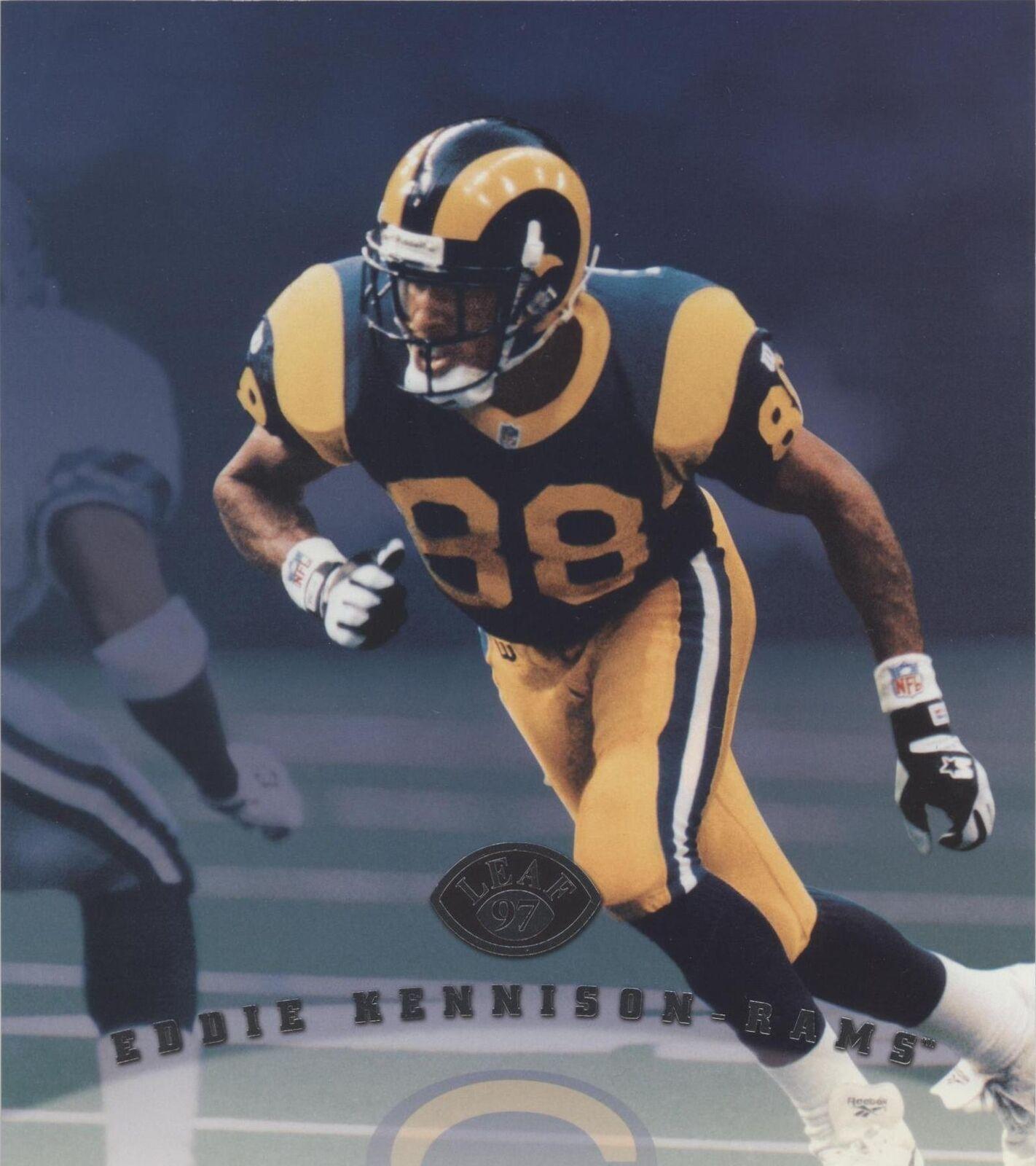 1997 Leaf Signature - 8x10 Jumbo Eddie Kennison for sale online | eBay