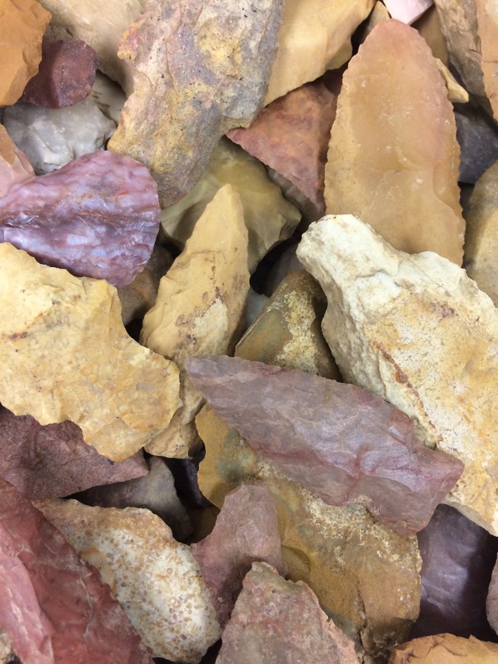 50 PIECE Authentic Ancient Indian Arrowhead Collection Lot Field Grade ...