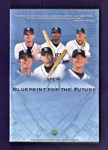 2001 San Diego Padres Baseball MLB Media GUIDE | eBay