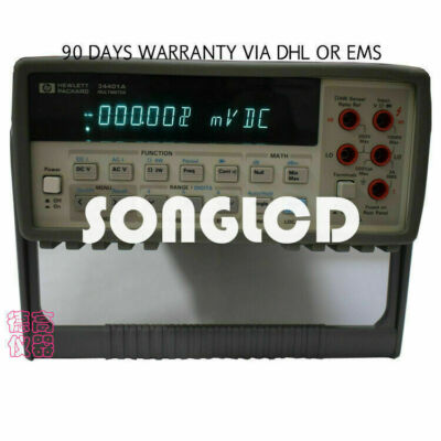 HP34401A HPagilent Used & Tested with warranty Free DHL or EMS | eBay