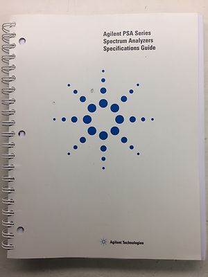 Agilent PSA Series Spectrum Analyzers Specifications Guide P/N E4440 ...