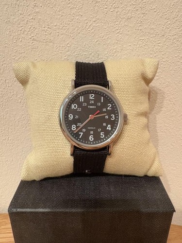 TIMEX Nylon Strap Watch Black | eBay