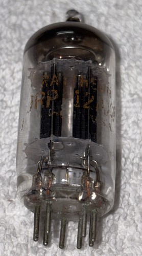 Raytheon JPR-12AX7 Black Plate O-Getter Vacuum Tube TV7 Tested NOS | eBay