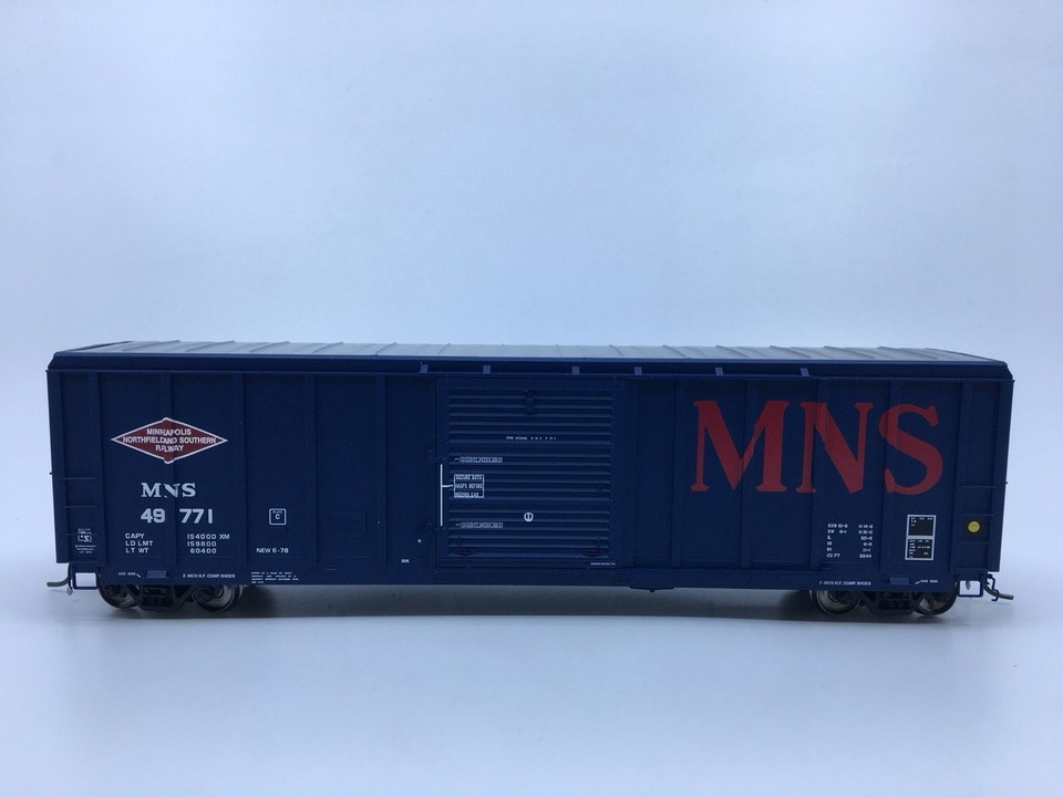 HO Exactrail Minneapolis Northfield & Southern 50’ P-S 5344 Boxcar MNS ...