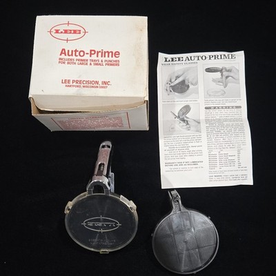 Lee, Auto Prime, Case Priming Set, Large and Small Primer | eBay