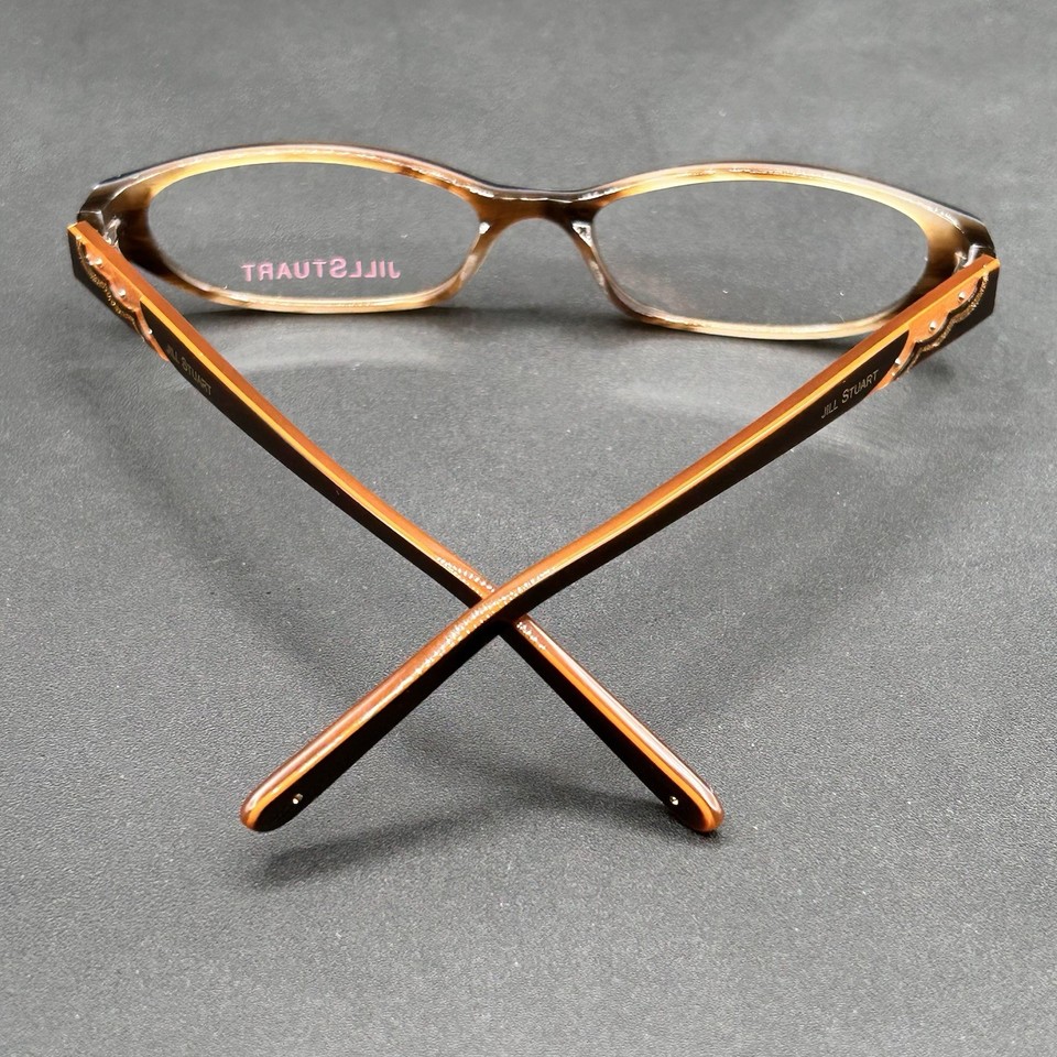 Jill Stuart JS204 Eyeglasses Frame Honey Brown 49-15-130 Display | eBay