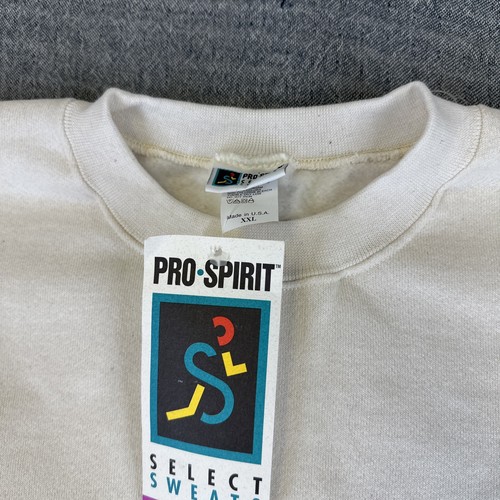 VTG 90s Pro Spirit Select Sweats Sweatshirt Ladies XXL NEW Old Stock ...