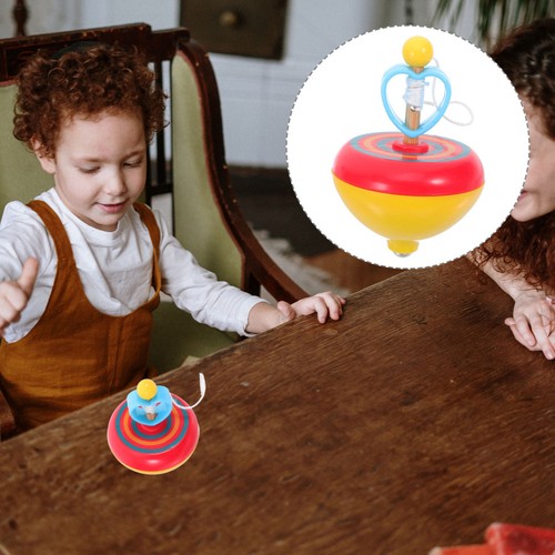 3 Pcs Child Gyro Toy Pulling String Toys Automatic Balancing Desk ...