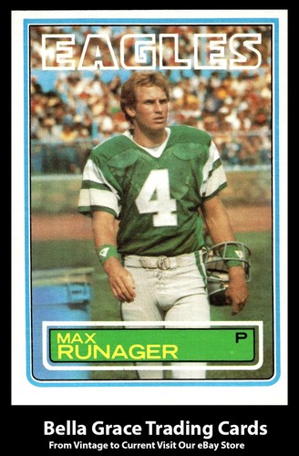 1983 Topps Max Runager #147 Philadelphia Eagles NFL Football | eBay