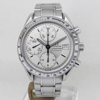 OMEGA Watch 3513.30 Speedmaster Date Silver Dial Chronograph Date 39mm ...