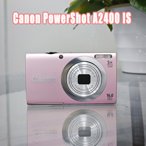 Canon PowerShot A2400 IS A2400IS 16.0 MP Digital Camera 5x Optical Zoom ...