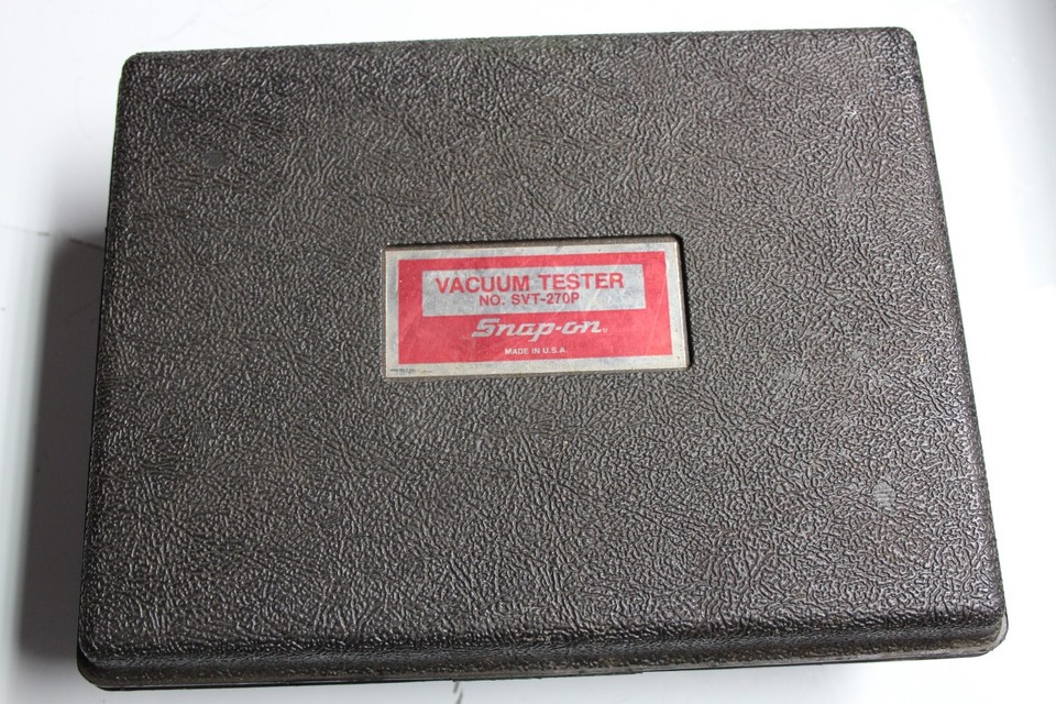 Snap-on TOOLS SVT-270 Vacuum Tester With Case SVT270p | eBay