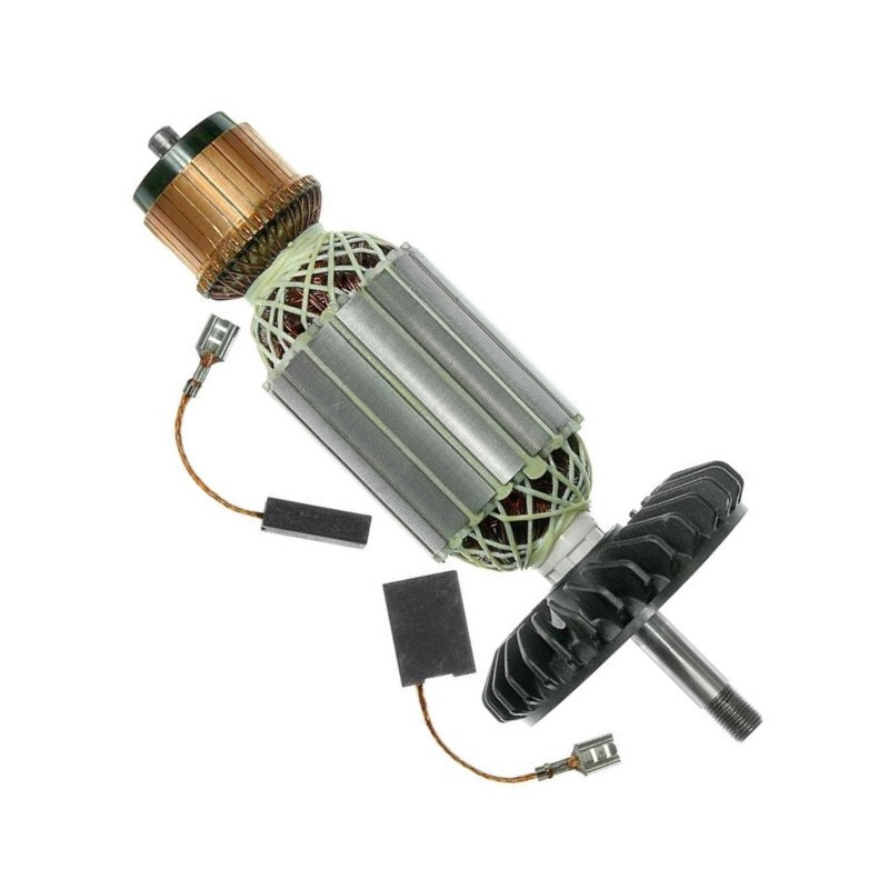 f Bosch Rotor Motor Impeller GWS 25-230 1604011932 Brush 230V Grinder ...