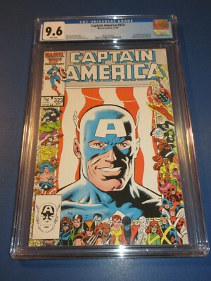 Captain America #323 1st John Walker Key Bronze age CGC 9.6 NM+ ...