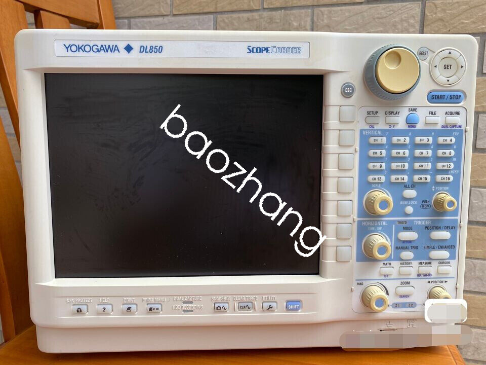 1PCS YOKOGAWA DL850 Scope Corder, with 3X701251 HS1M16 Voltage Modules ...