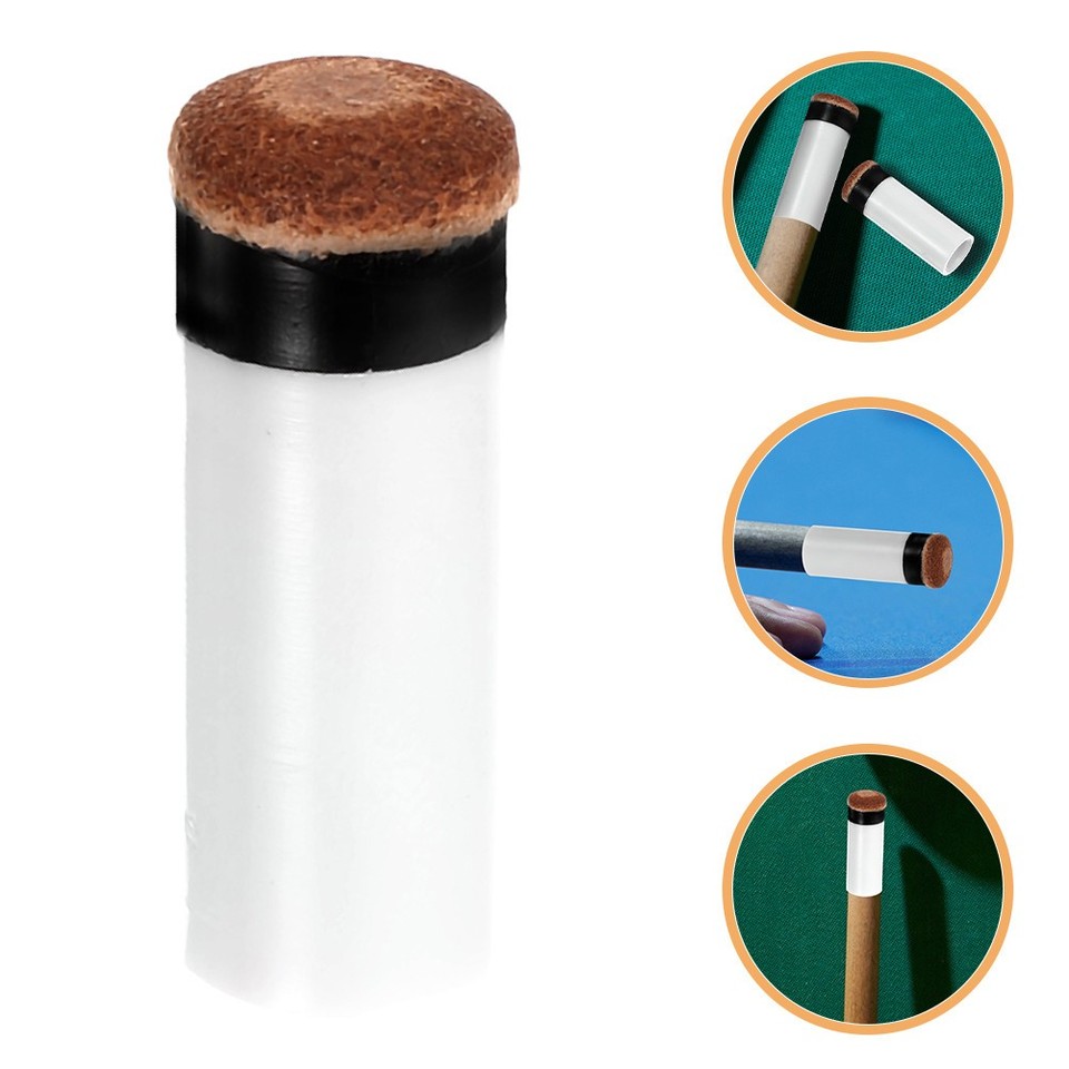8 Pcs Cue Stick Tips for Billiard Pool Parts Accessory Billiards | eBay UK