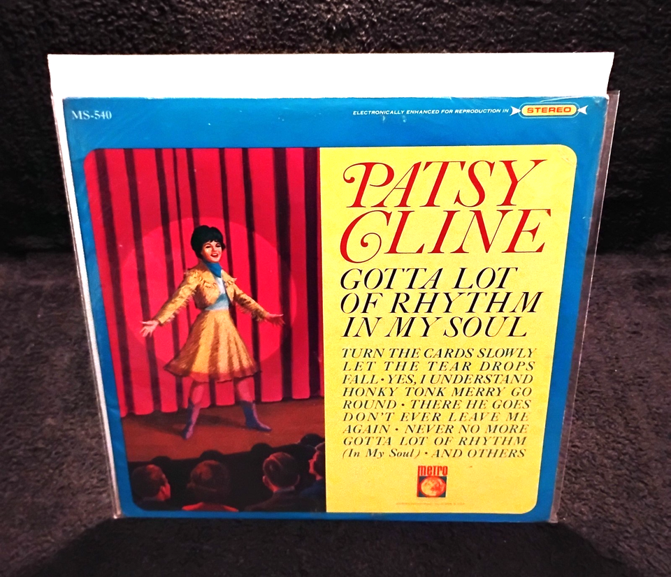 (SEALED) PATSY CLINE "GOTTA LOT OF RHYTHM IN MY SOUL" (RARE VINYL / 1ST ...