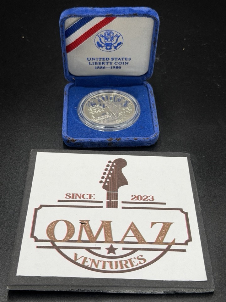 .900 Silver - 1986-S Ellis Islannd Silver Dollar Coin - Mint ...