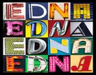 EDNA Name Poster featuring photos of actual sign letters | eBay