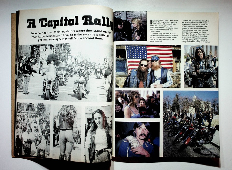 1985 August Easyriders Motorcycle Magazine David Mann Harley-Davidson ...