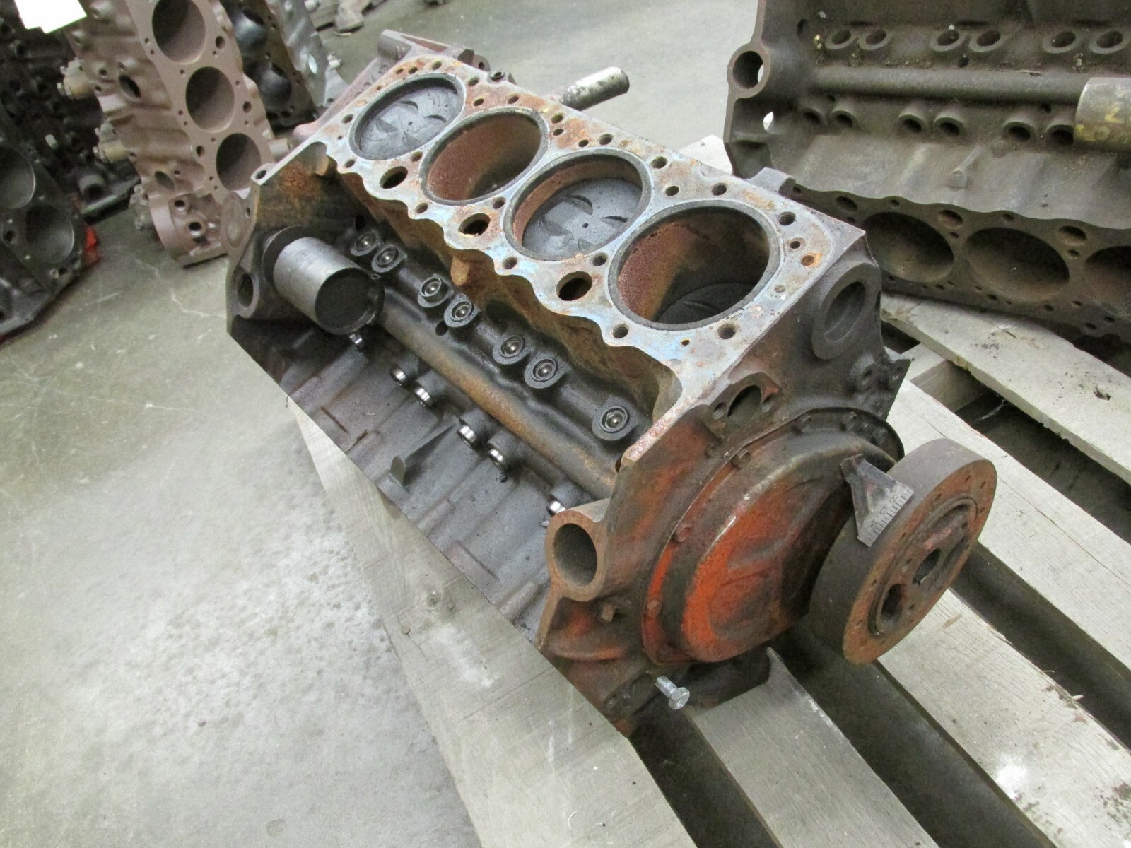 1955 Corvette SBC Small Block Chevy 265 Short Block 3703524 K-8-4 | eBay