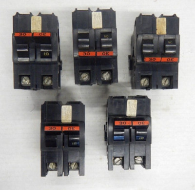 FPE NA230 Circuit Breaker (Full Size) 30 AMP 2 POLE 120/240v *Obsolete ...