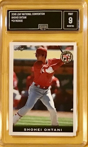 2018 LEAF - NATIONAL #01 - SHOHEI OHTANI - ROOKIE - GMA 9 - MINT | eBay