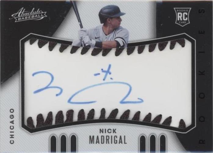 2021 Panini Absolute - Rookie Baseball Material Signatures Nick ...