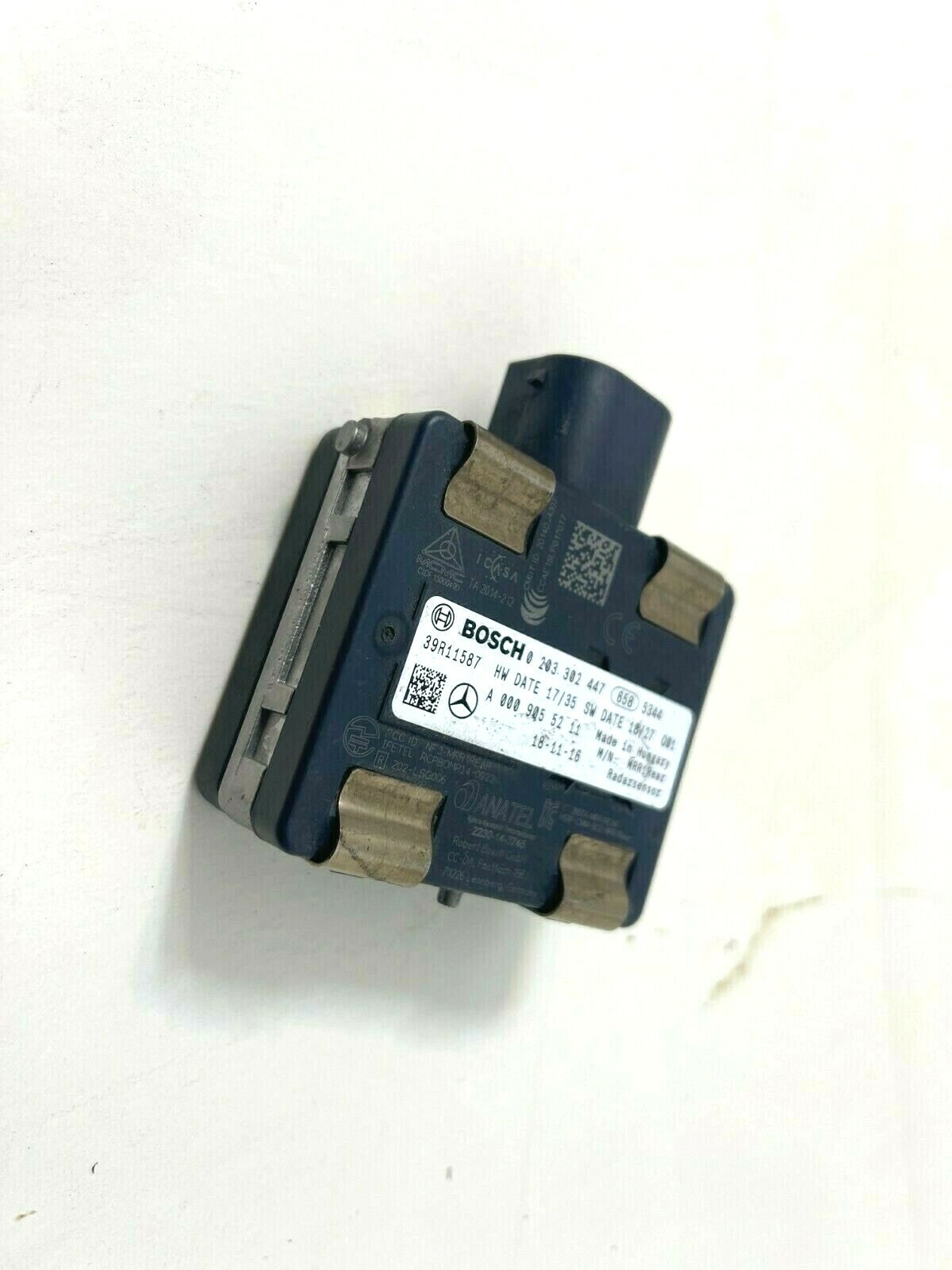 19-21 Radar Sensor A0009055211 Mercedes W118 W167 W177 W205 W247 W253 ...
