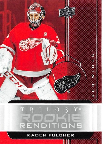 2019-20 Upper Deck Trilogy Rookie Renditions #RR37 Kaden Fulcher | eBay