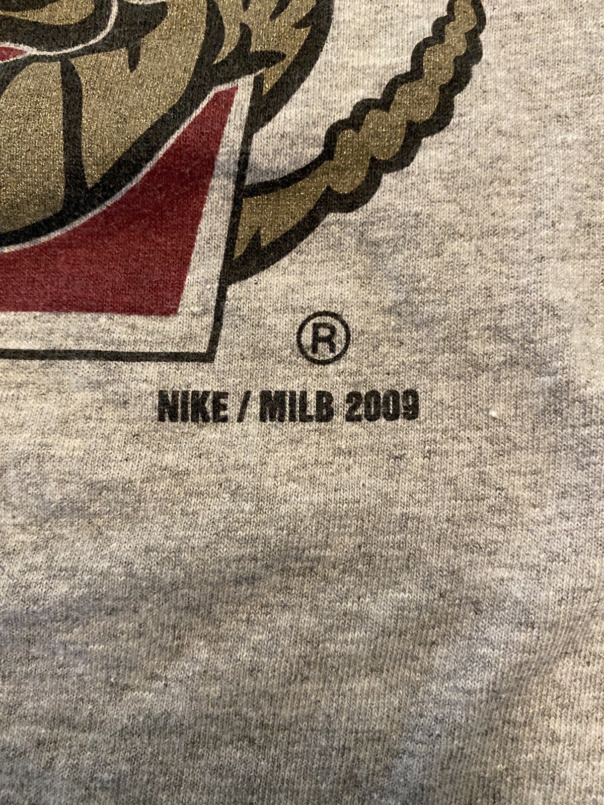 Nike Wisconsin Timber Rattlers MILB Baseball 2009 T-Shirt Gray Logo ...