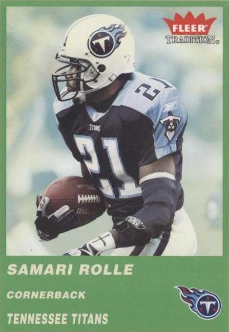 2004 Fleer Tradition - Samari Rolle #286 Green for sale online | eBay