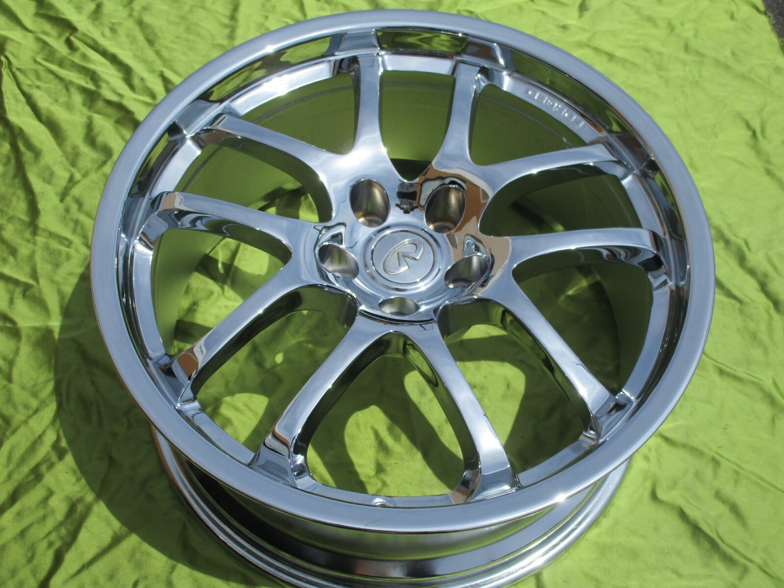 19" Infinity G35 OEM FORGED Chrome Wheels 73683 | 30 Offset | 8.5" Rim ...
