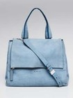 Givenchy Light Blue Nubuck Leather Pandora Pure Medium Bag | eBay