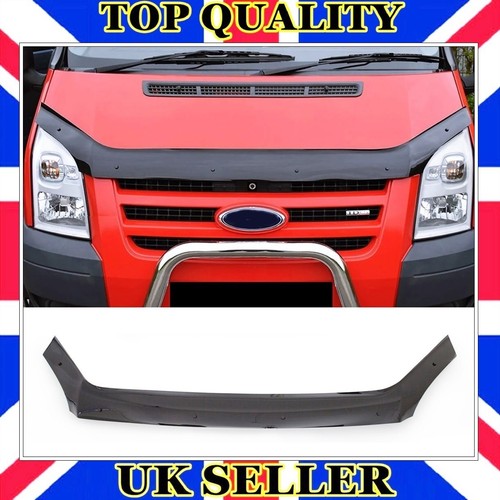 HOOD DEFLECTOR BONNET GUARD PROTECTOR For FORD TRANSIT MK7 2006 TO 2014 ...