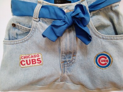 CHICAGO CUBS PURSE GITANO DENIM JEANS FABRIC HANDBAG/PURSE | eBay