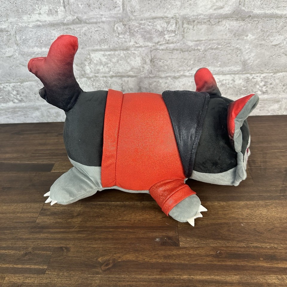 2024 Aphmau Meemeows 12” Mystery Aaron Cat Plush Red Black Gray 4333 | eBay