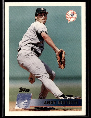 1996 Topps #378 Andy Pettitte Baseball Card 1002R | eBay