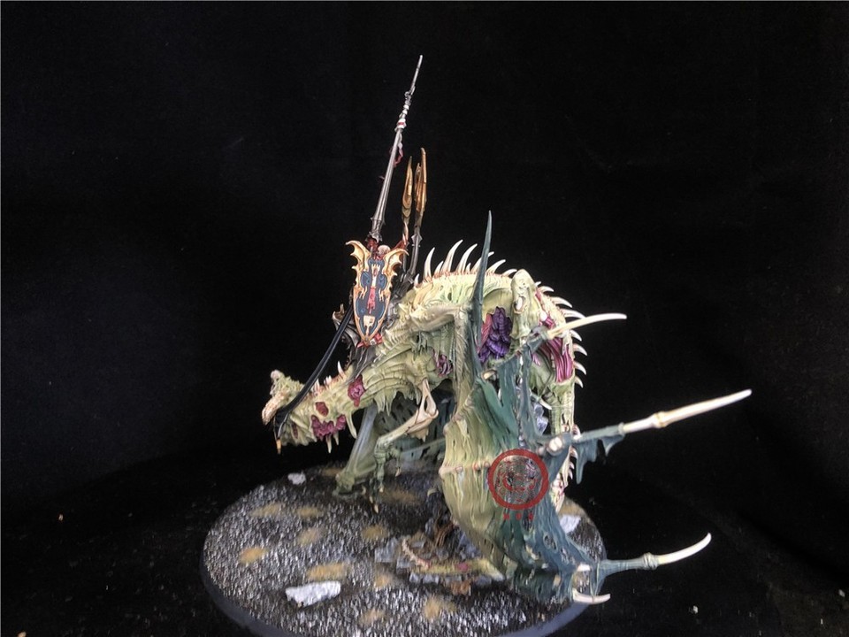 Warhammer AOS DPS painted Soulblight Gravelords Revenant Draconith ...
