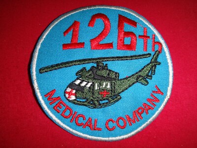 US Army 126th Medical Company AIR AMBULANCE DUSTOFF Patch | eBay